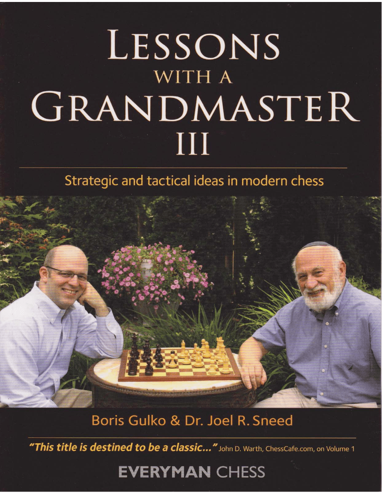 Gulko Lessons 3
