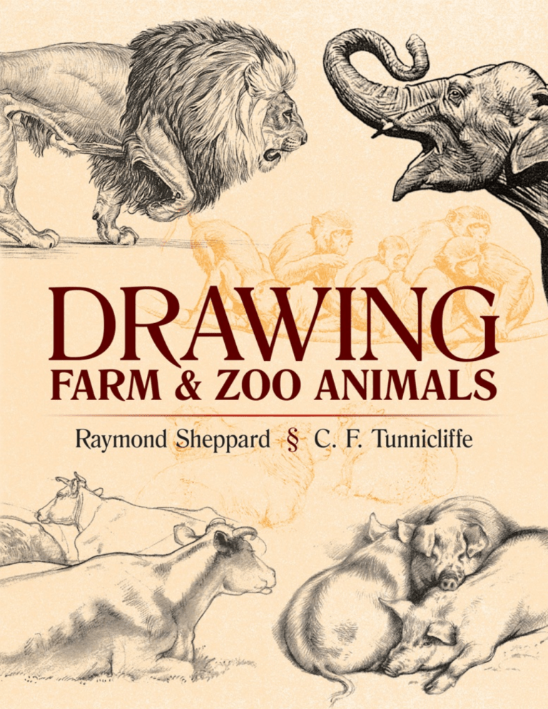 Drawing Farm & Zoo Animals: Art Instruction by Sheppard & Tunnicliffe