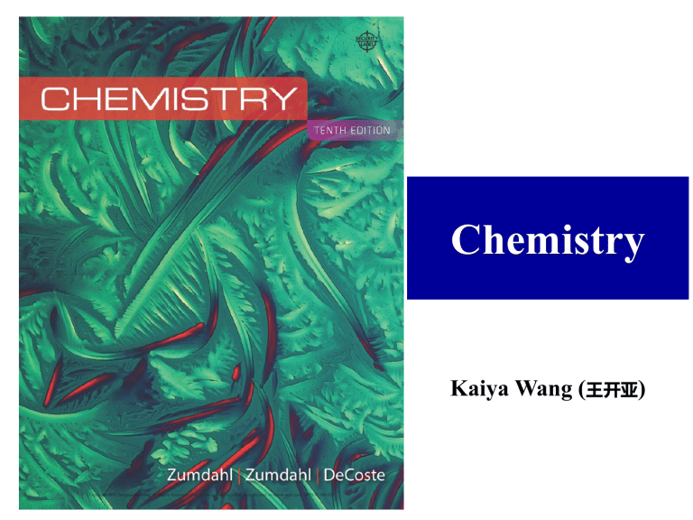 Chemistry: Introduction, Scientific Method, Measurement & Matter