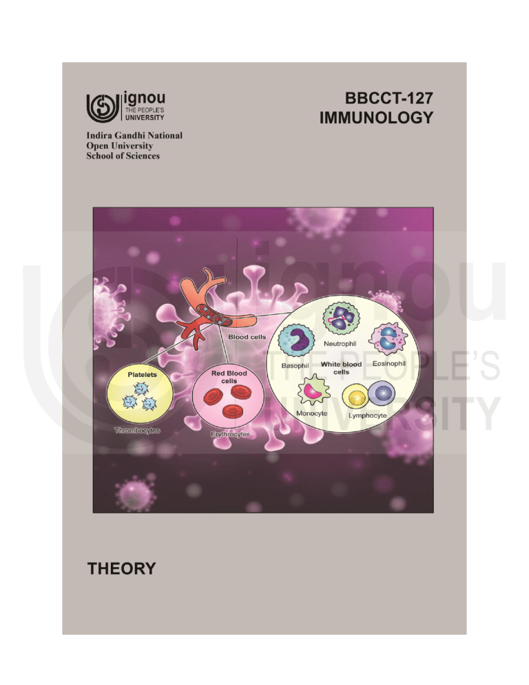 Immunology Course: Immune System Overview