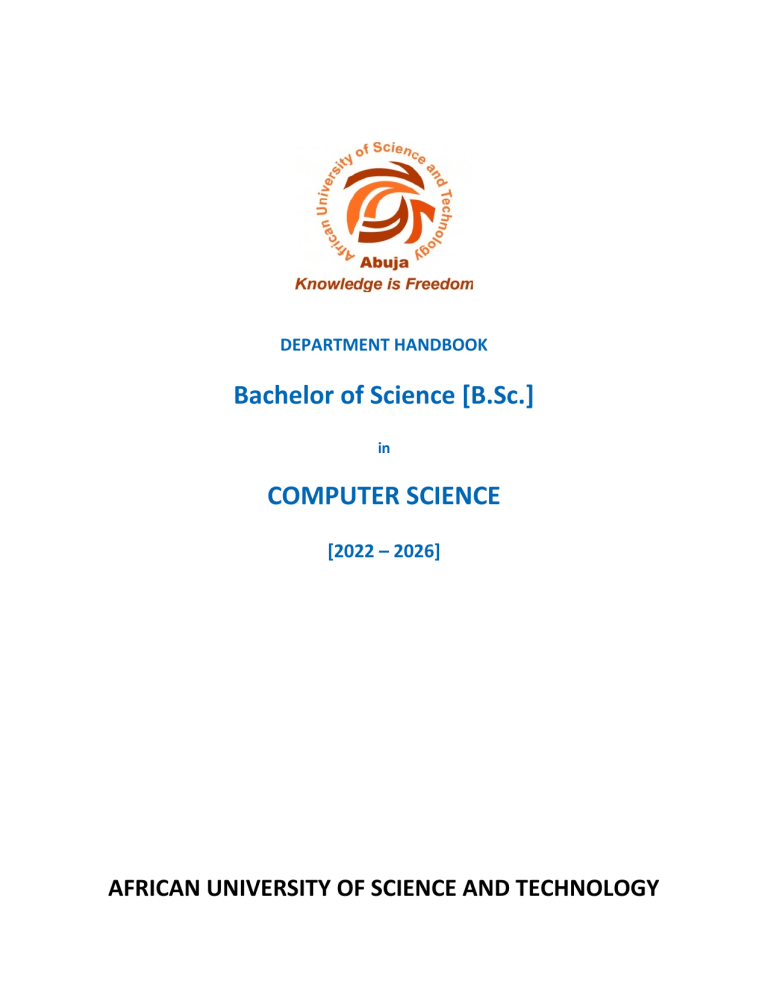 AUST Computer Science B.Sc. Handbook (2022-2026)