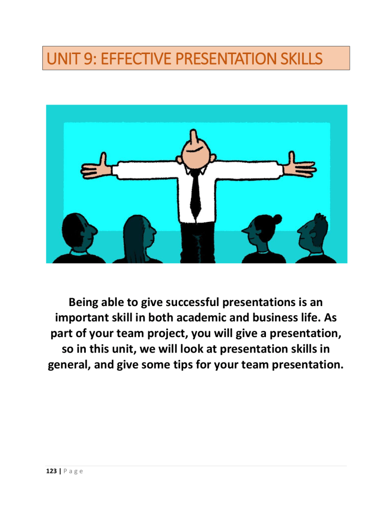 Effective Presentation Skills: Academic & Business Guide