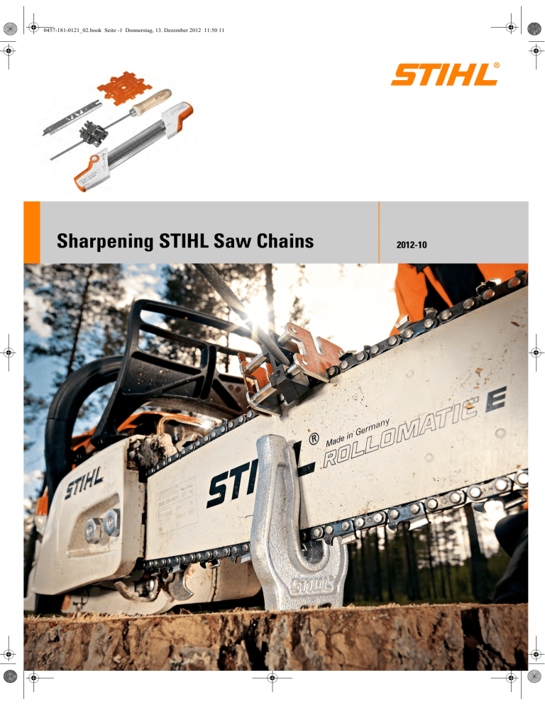 Sharpening STIHL Saw Chains: A Comprehensive Guide