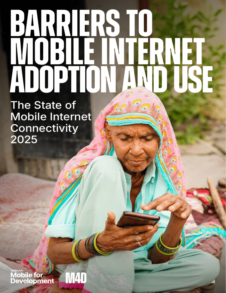 Mobile Internet Adoption Barriers: Connectivity Report 2025