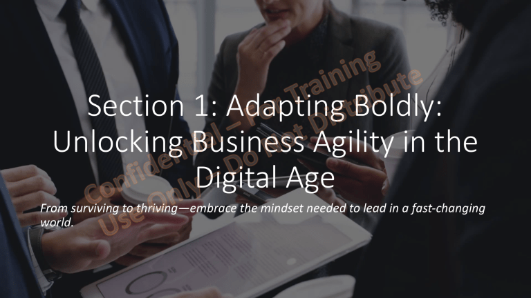 Business Agility with SAFe®: A Comprehensive Overview