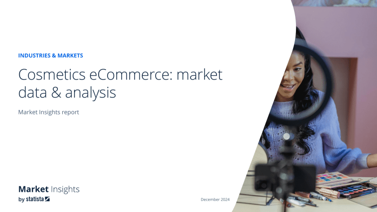 Cosmetics eCommerce Market Data & Analysis Report 2024-2029