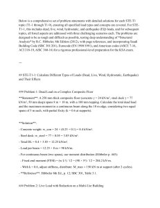 Structural Analysis Solution Manual by Hibbeler