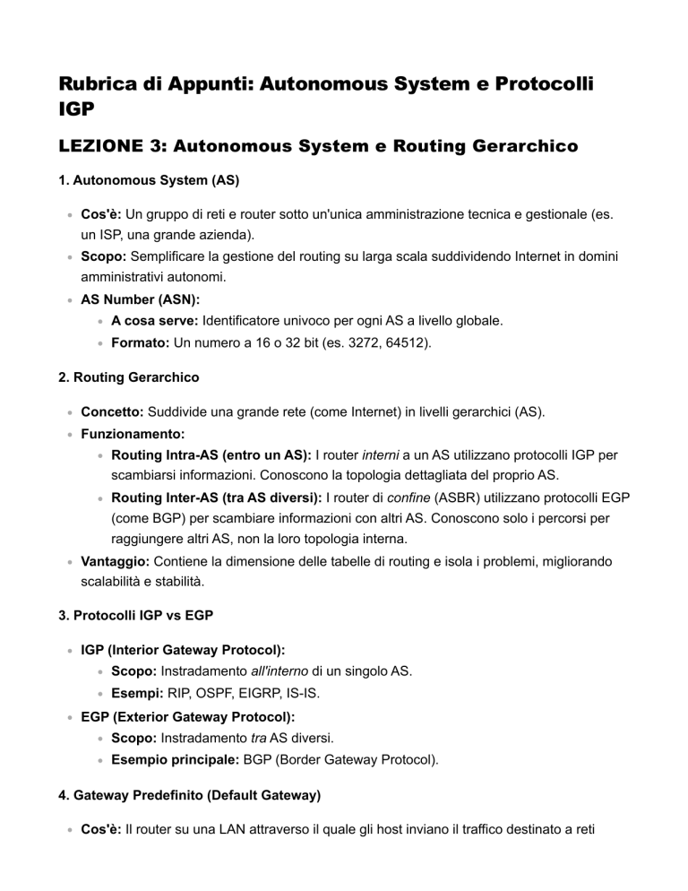 Autonomous System