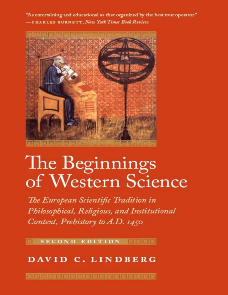 Beginnings of Western Science: Prehistory to 1450
