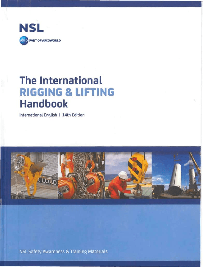 International Rigging & Lifting Handbook | NSL Safety Training Guide