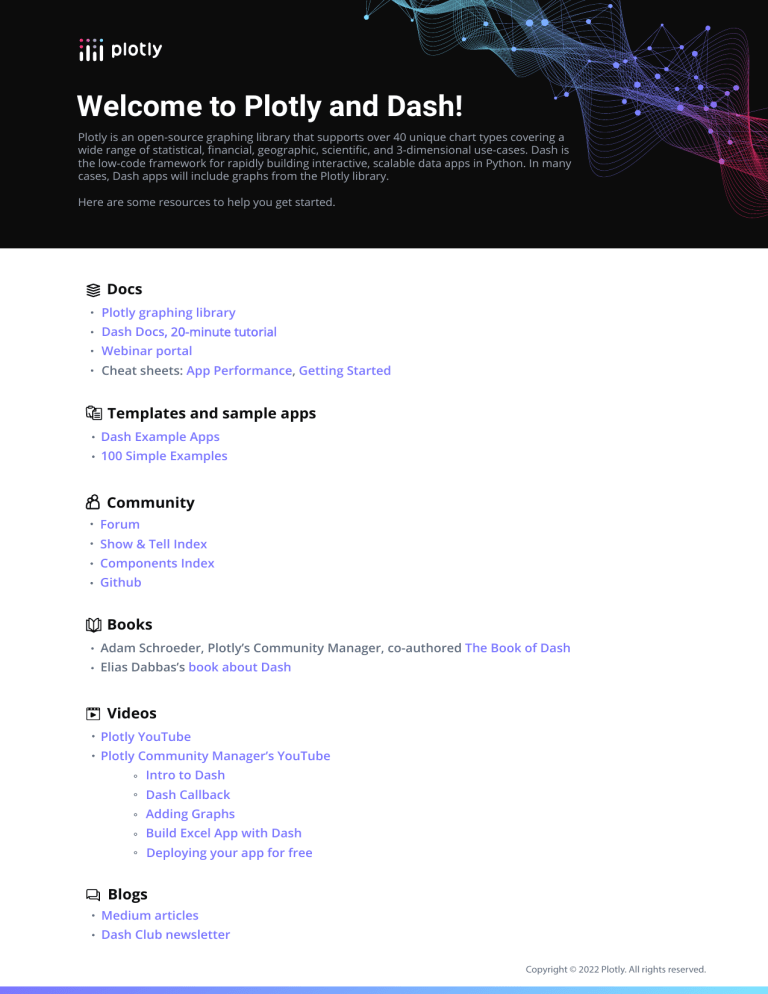 Plotly & Dash: Interactive Data Visualization with Python