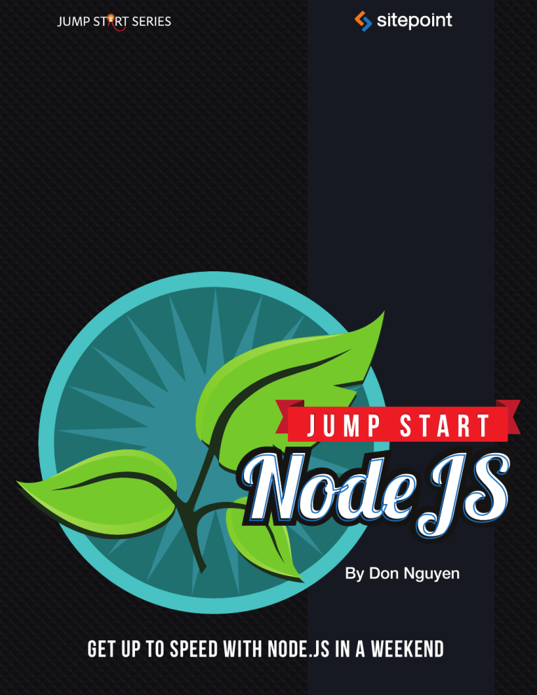 Jump Start Node.js: Learn Web Development & Real-time Apps