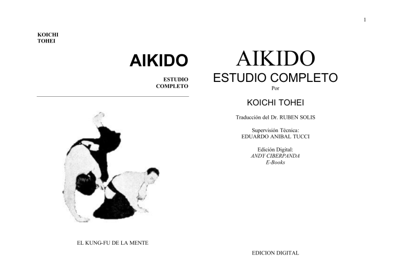 Koichi Tohei Aikido ESTUDIO COMPLETO