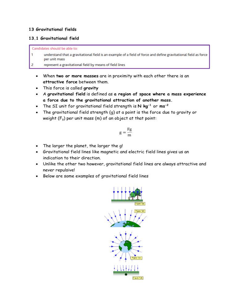 Gravitational Fields: Force, Potential, and Newton's Law Explained