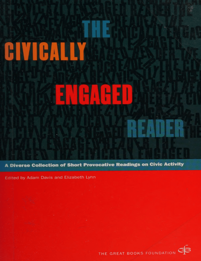 The Civically Engaged Reader: Civic Activity Anthology