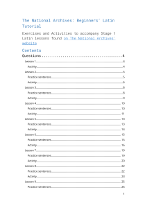 Latin Relative Pronouns Chart: Grammar Reference