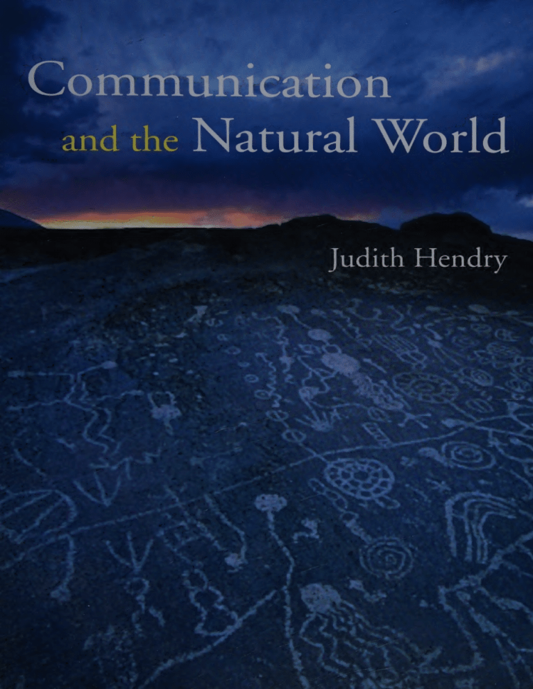 Communication and the Natural World: An Introduction to Environmental ...