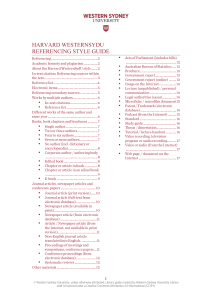 Harvard Referencing Cheat Sheet for Students
