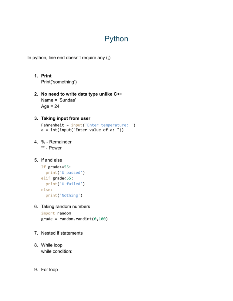 Python