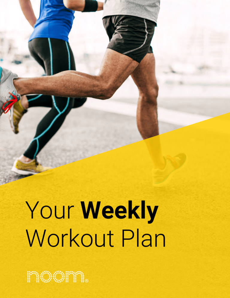 Your Weekly Workout Plan: Cardio, Strength, Stretch & Monthly Schedule