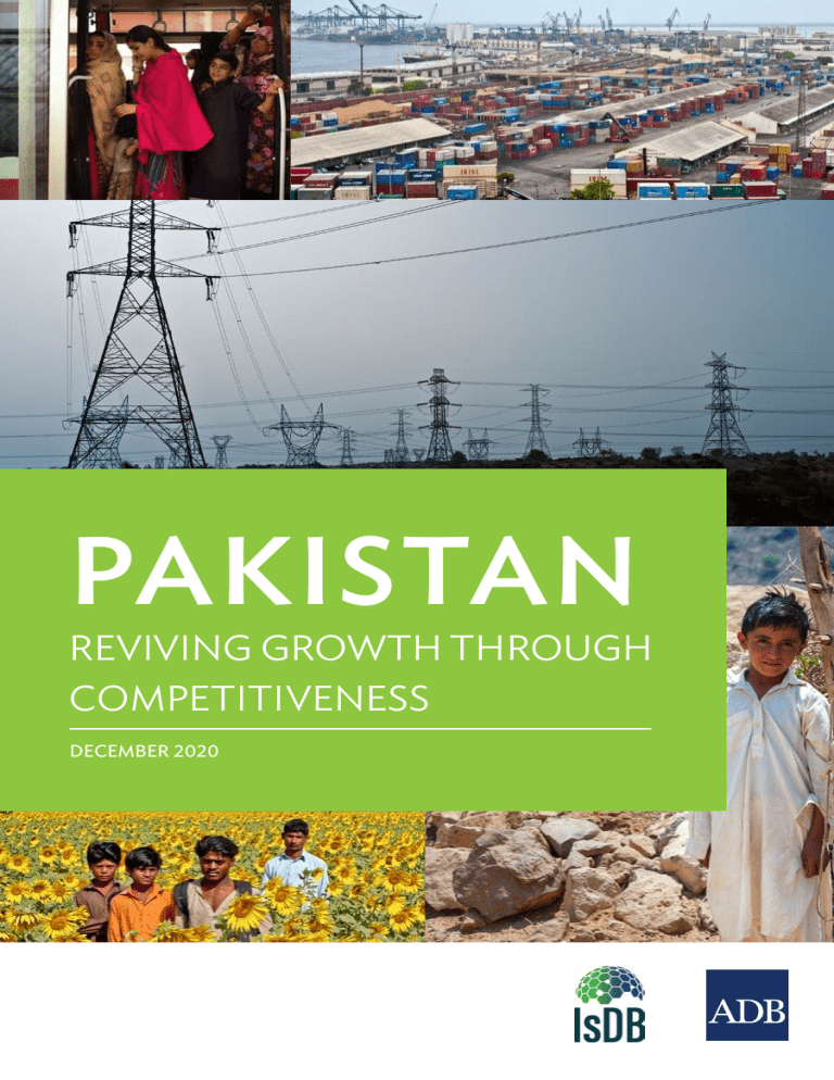 Pakistan Economic Growth & Competitiveness Study 2020