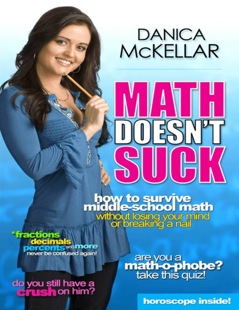 Math Doesn't Suck: Middle School Math Survival Guide by Danica McKellar