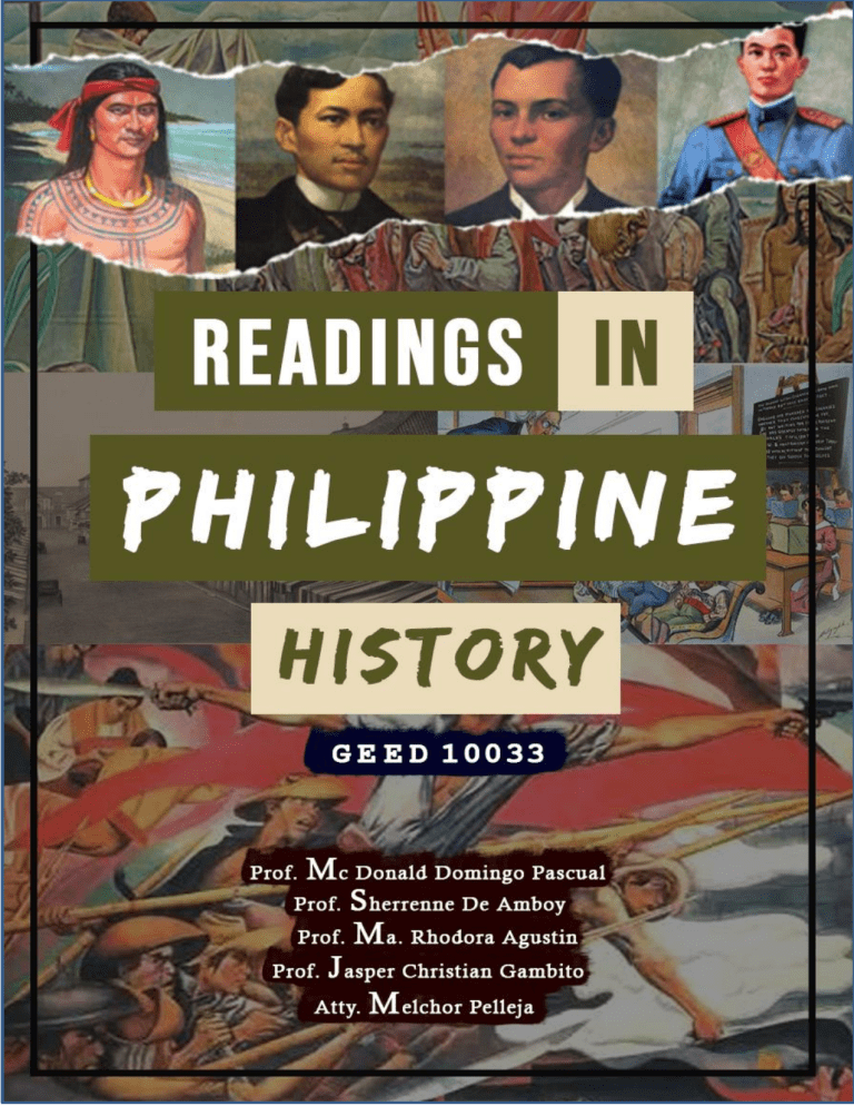 Readings in Philippine History