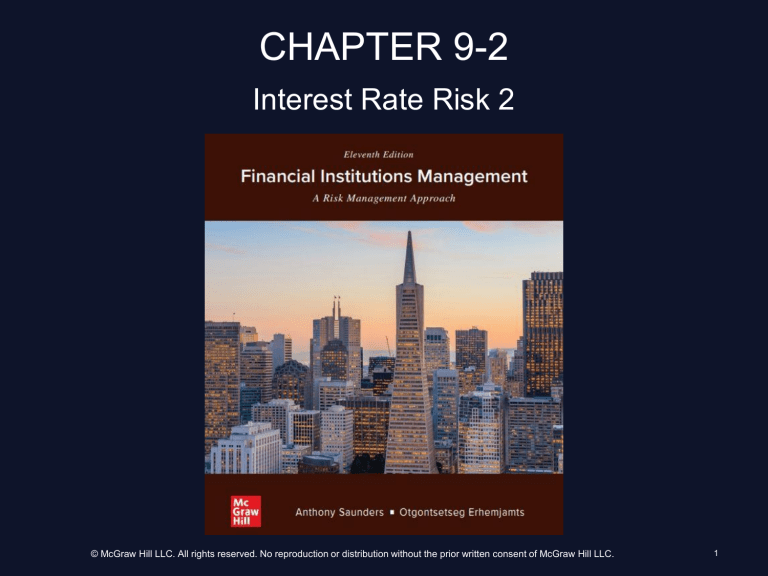 Interest Rate Risk 2: Duration & Immunization in Financial Management