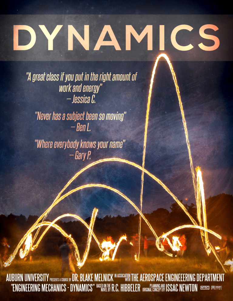 Dynamics Problem Set: Rigid Body Kinetics & Motion