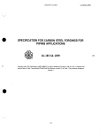 ASME SA-105/SA-105M: Carbon Steel Forgings for Piping Applications