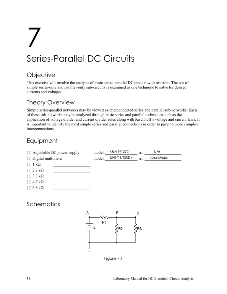 Series And Parallel Circuits Lab Error Analysis