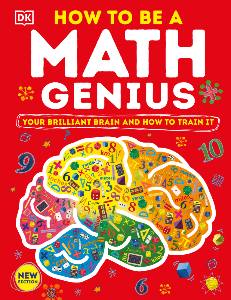 How to Be a Math Genius: Brain Training Puzzles & Activities Book