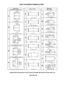 TEMA Standards for Tubular Heat Exchangers