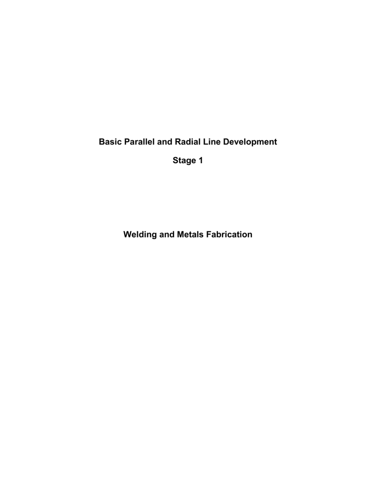 Basic Parallel & Radial Line Development for Welding & Fabrication
