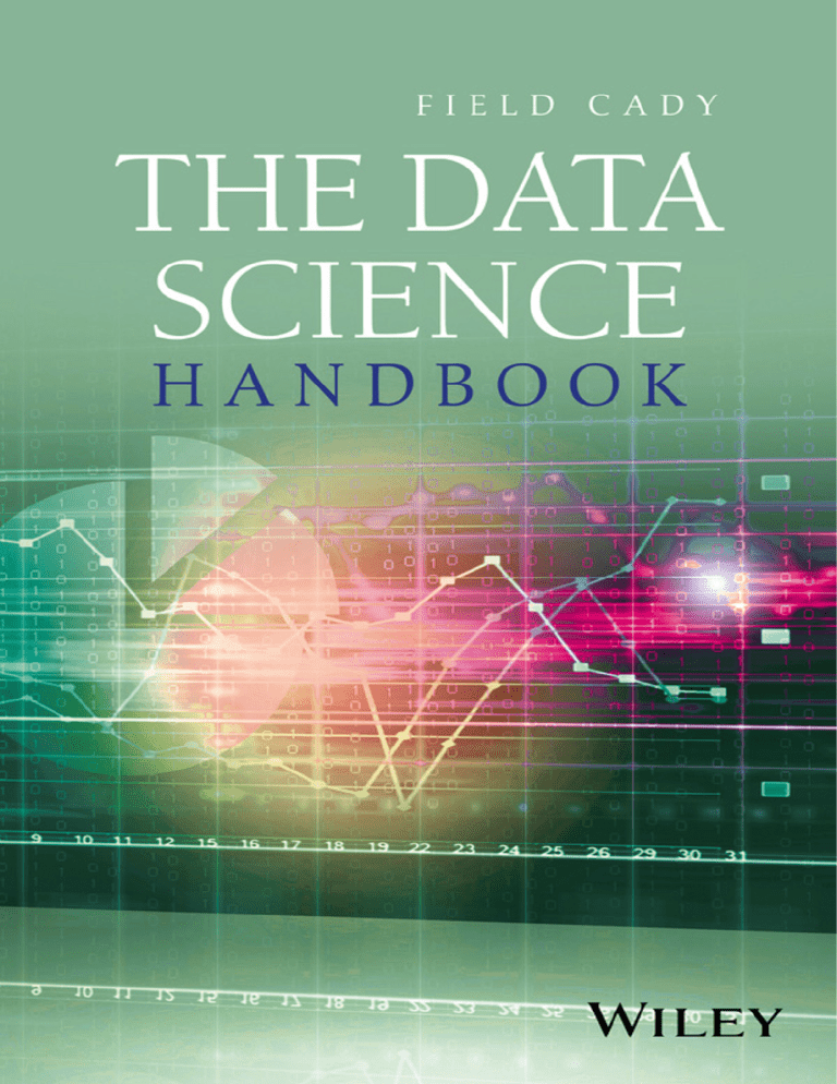 The Data Science Handbook by Field Cady | Machine Learning & Python