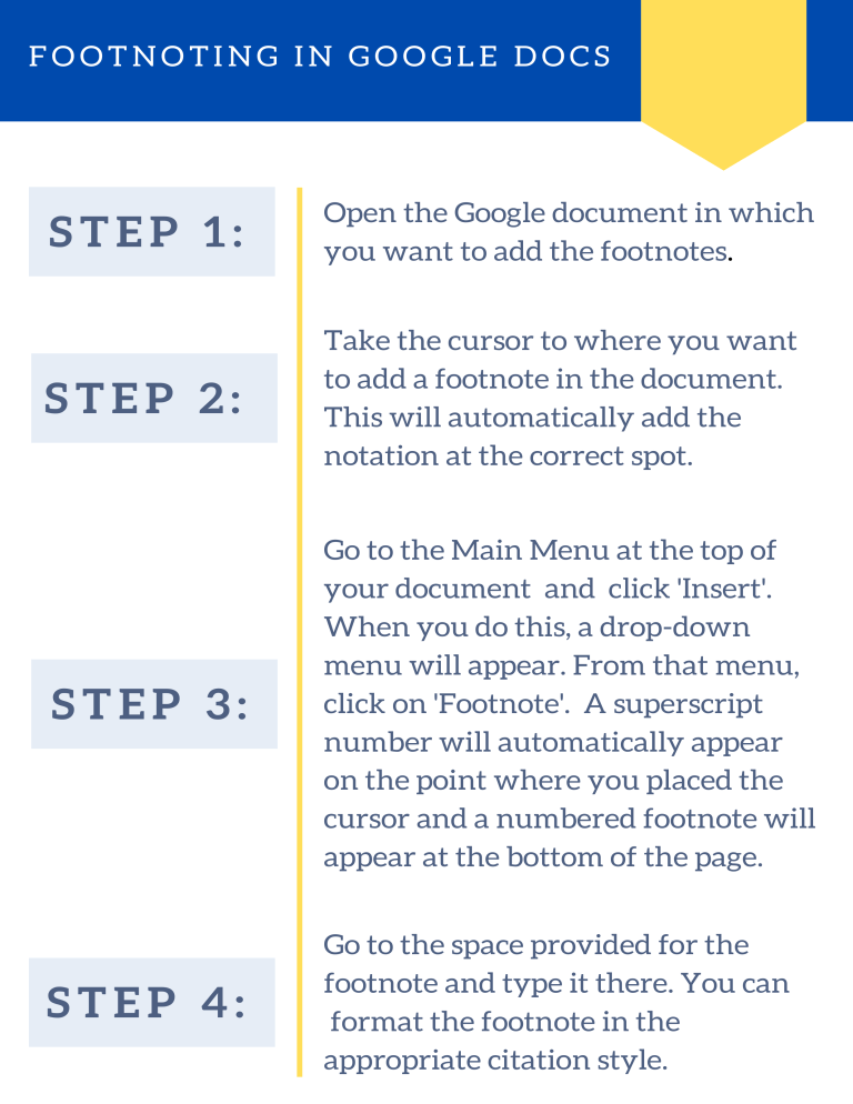 How to Add Footnotes in Google Docs: A Step-by-Step Guide