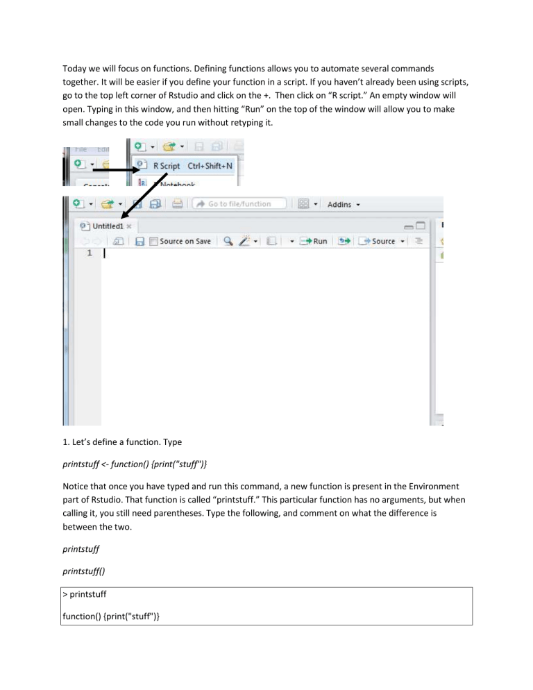 R Functions Tutorial: Define, Use, and Understand in RStudio