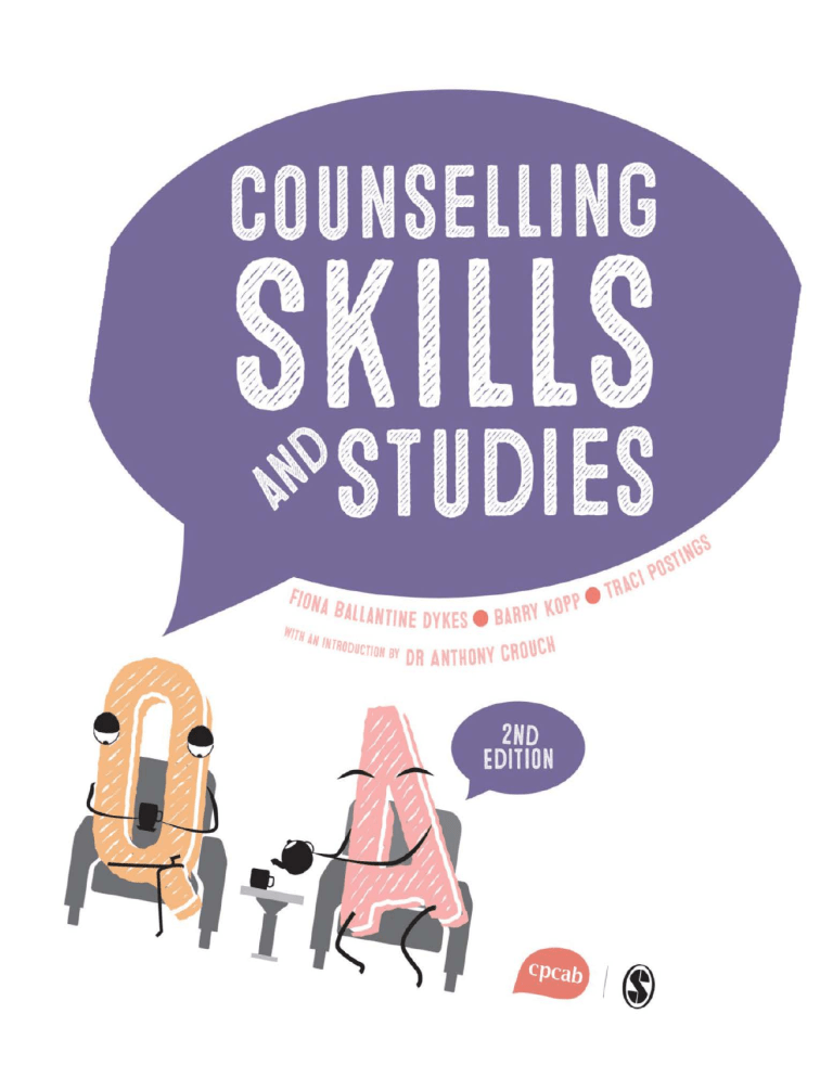Counselling Skills and Studies: A Practical Guide