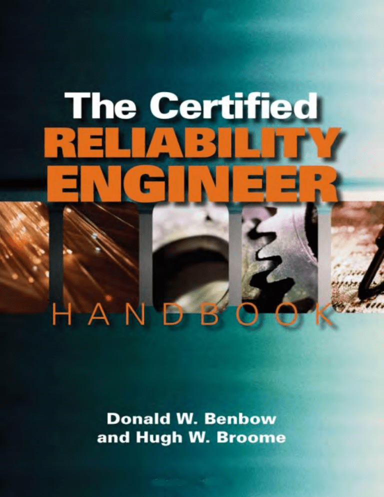 Certified Reliability Engineer Handbook