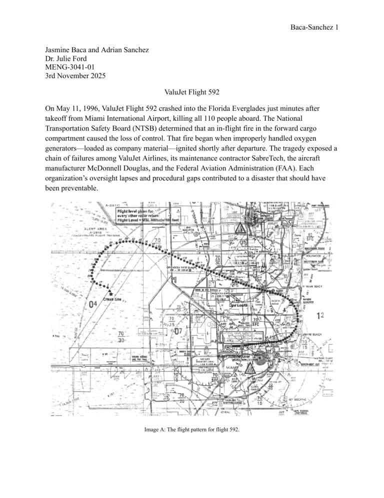 ValuJet Flight 592 Crash: Causes, Failures, and Aviation Safety Impact