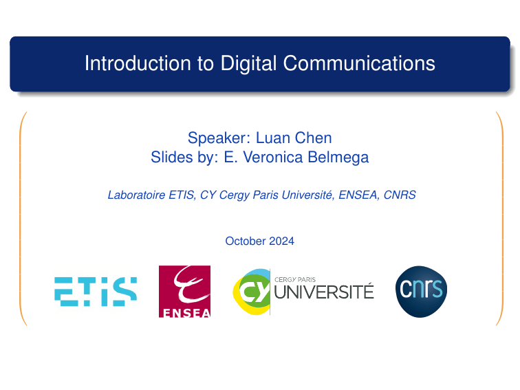 Introduction to Digital Communications: Concepts, History & Baseband