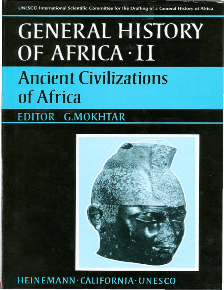 General History of Africa II: Ancient Civilizations of Africa (UNESCO)