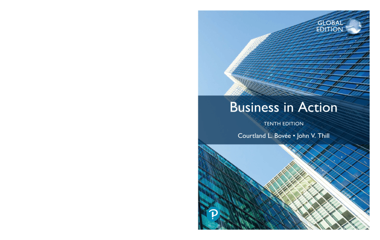 Business in Action: Tenth Edition - Global Business Textbook
