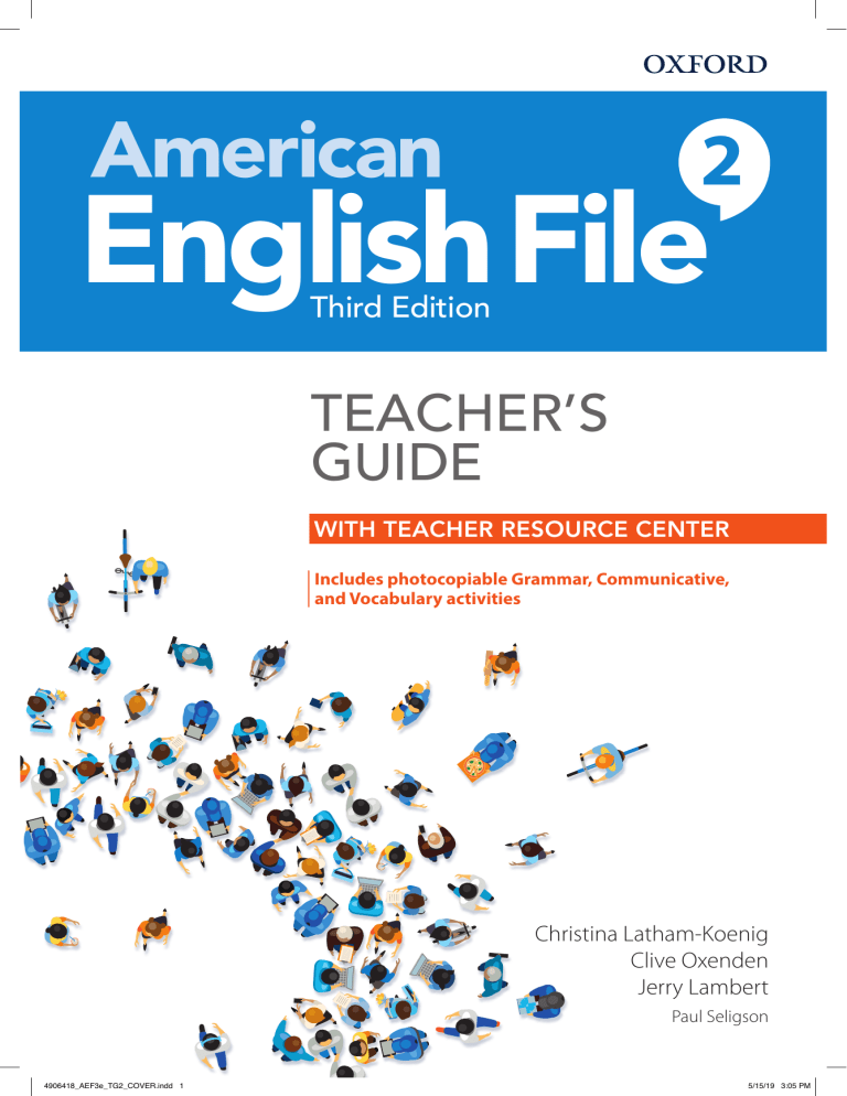 American English File 2 Teacher's Guide