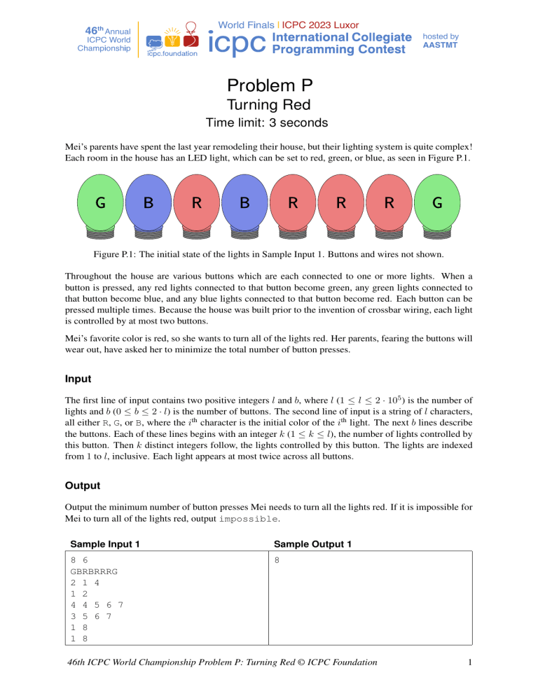 ICPC 2023 World Finals Problem Set: Algorithms & Challenges
