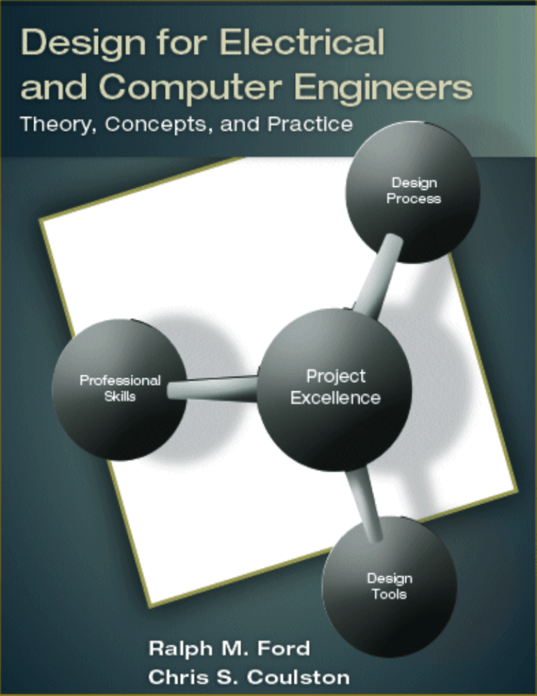 Electrical & Computer Engineering Design: Theory, Concepts, Practice