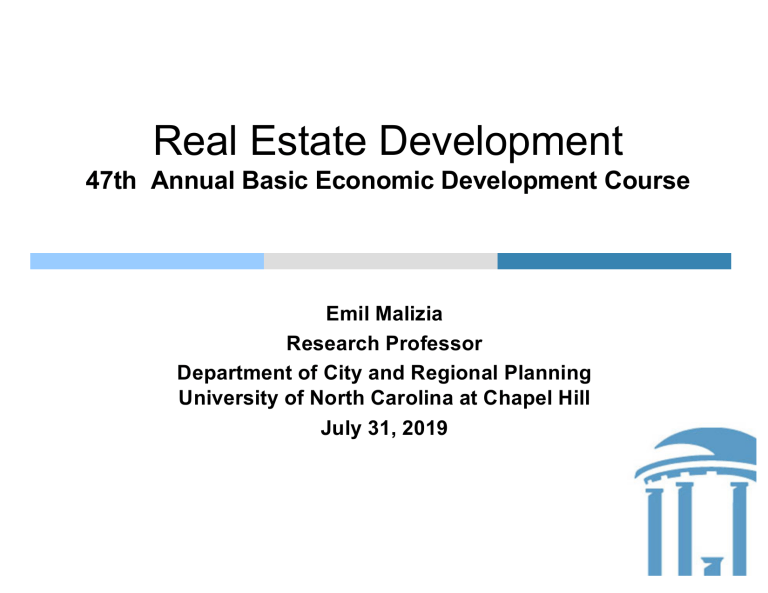 Real Estate Development: Process, Roles, Decisions | Economic Course