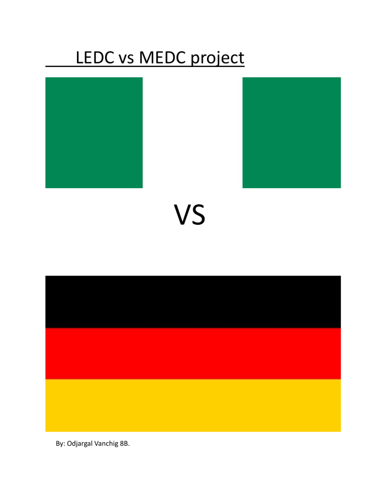 LEDC vs MEDC: Nigeria vs Germany Economic Comparison