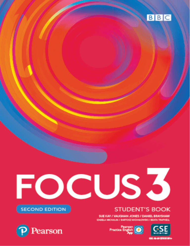 FOCUS 3 Student's Book: English Language Coursebook for High School