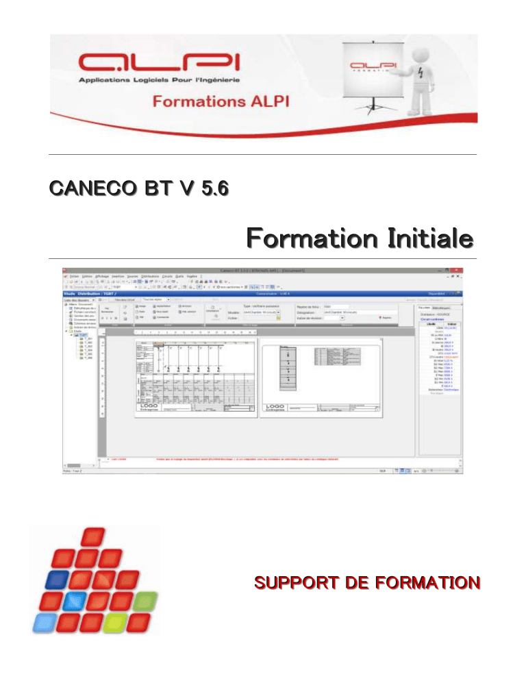 Support de formation CANECO BT V5.6 - Installation électrique
